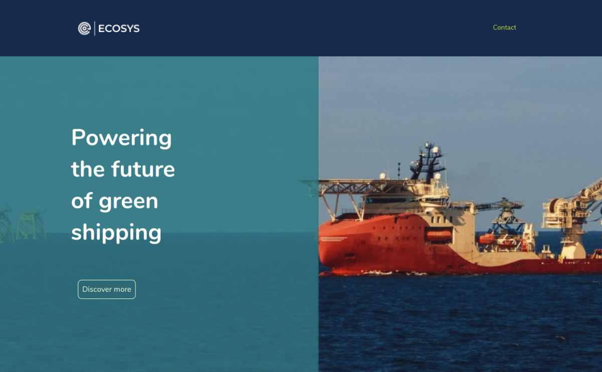 EcoSys - Powering the future of green shipping